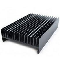 China Rectangle Shape Aluminum Stamping Parts of Fin Heatsink LED Cooling for sale