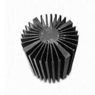 China Customized Sunflower Aluminum Heat Sinks Powder Coating For Furniture for sale