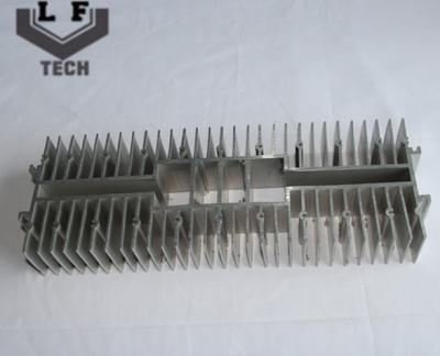 China Double Layer Extruded Aluminum Heat Sink Customized AL6063 T5 Fin For Indurstrial for sale