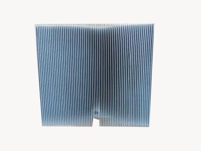 China Black Oxidizing Electrophoresis Aluminum Heat Sinks For LED Lighting Rectangle for sale