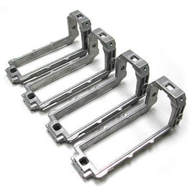 China Square Aluminium Die Castings RoHS Approval Die Casting Parts Powder Coating for sale