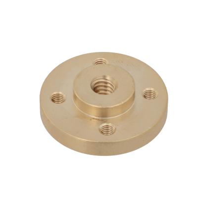 China Precision CNC Turned Parts Standard Depth Brass Turning Service for sale