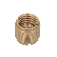 China 90 Degree Brass Turning Parts Aluminum / Copper / Stainless Steel / POM for sale