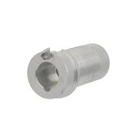 China Blind Hole CNC Turned Parts Aluminum / Brass / Copper / Stainless Steel / POM for sale