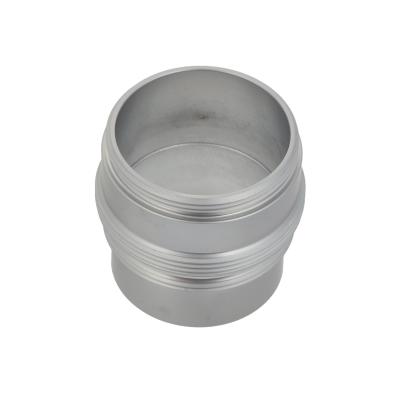 China 0.01mm Tolerance Aluminum CNC Turning Parts Through Hole Smooth Finish for sale