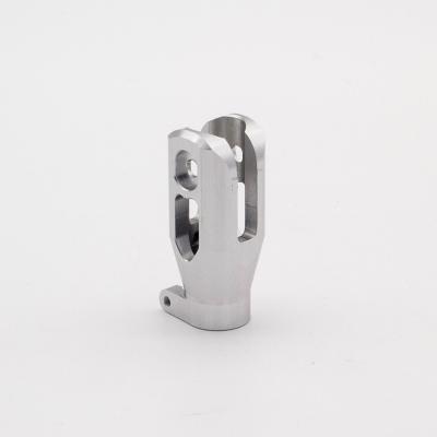 China Silver / Customized CNC Machining Parts Sandblasting CNC Turning Milling Service for sale