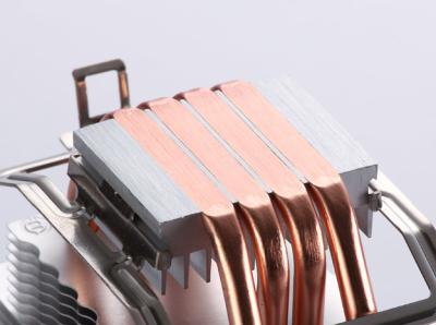 China Forging Processing Copper Pipe Heat Sink For CUP / PC / Server / Projector for sale