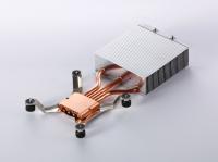 China Customized Copper Pipe Heat Sink With Soldering Process And Anti Anodizing Finishing for sale