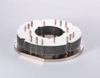 China 0.01mm Copper Pipe Heat Sink Black Anodized Epoxy Gluing Bonding for sale