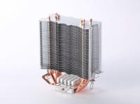 China Aluminum Fin Heat Sink With Copper Pipe 99.5% Purity Stamping Power for sale