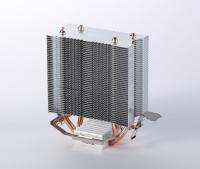 China 450G Copper Pipe Heat Sink With Black Anodize Surface Treatment for sale