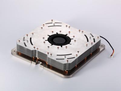 China Flexible CPU Copper Pipe Heatsink Anti Anodizing Finishing Customized for sale
