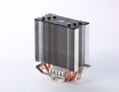 China OEM / ODM Copper Pipe Heatsink With Aluminum Plate Epoxy Gluing Bonding for sale