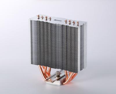 China Customized Aluminum Copper Pipe Heat Sink Anti Anodizing For CPU for sale
