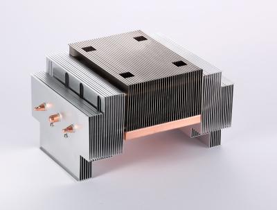 China IP55 Rated Copper Tube Heat Sink Customized For Computer / CPU for sale