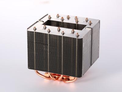 China Aluminum Plate Copper Pipe Heat Sink With Anodizing/Passivation Power for sale