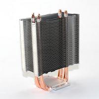 China Custom Copper Pipe Heatsink With 0.4mm Aluminum Fin Thickness for sale