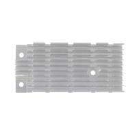 China Customized Skived Heatsink In Sliver For Effective Heat Dissipation for sale