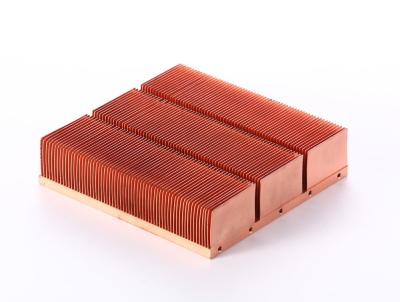 China Machinery Parts Skiving Heat Sink With Passivition Finishing for sale
