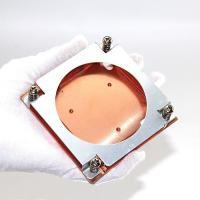 China Square Extruded Copper Heat Sink With Anodizing / Powder Coating / Polishing for sale