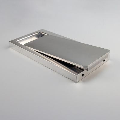 China Aluminum Alloy Extrusion Heat Sink Rectangle Shape Custom Length for sale