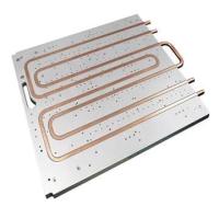 China Al6063 T5 Extruded Copper Heat Sink For Bicycle / Aviation / Car for sale