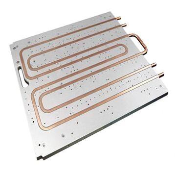 China Al6063 T5 Extruded Copper Heat Sink For Bicycle / Aviation / Car for sale