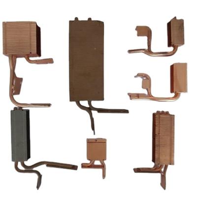 China Improved Heat Dissipation Copper Tube Heat Sink Mill Finish IP55 Rating for sale