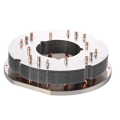China Optimized Anodized Copper Pipe Heat Sink For Effective Heat Dissipation for sale