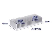 China Industrial Cooling With Silver Aluminum Heat Sinks Lightweight High Durability for sale