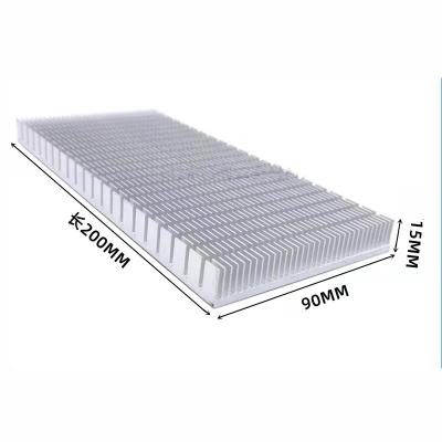 China High Heat Dissipation Customized Aluminum Heat Sinks With Through Hole Mounting for sale