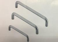 China Power Supply Case Stainless Steel U Type Handle With Drawbench Mirror Chrome for sale