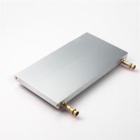 China Performance extrusion Aluminium Heat Sink Profiles Silver Color for sale