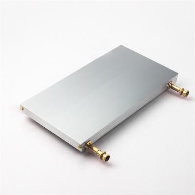 China Performance extrusion Aluminium Heat Sink Profiles Silver Color for sale