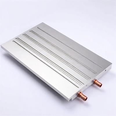 China Durability Silver Aluminum Extruded Heat Sinks for sale