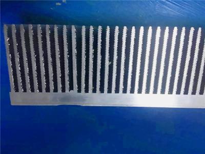 China 6063 - T5  Extruded Aluminum Heatsink Anodized Surface Infinite Length for sale