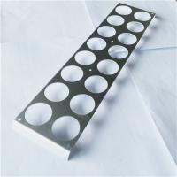China Customized aluminum stamping plate LED lens holder with brush for sale