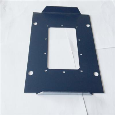 China Customize Aluminum stamping endplate sheet metal plate with anodized for sale