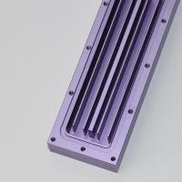 China Stamping Craft Liquid Cooling Plate 10mm Copper Base With 120 Degree Beam Angle for sale