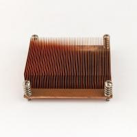 China CNC Machined Water Cooling Plate Heat Sink with 120 Degrees Frosted Fin for CPU for sale
