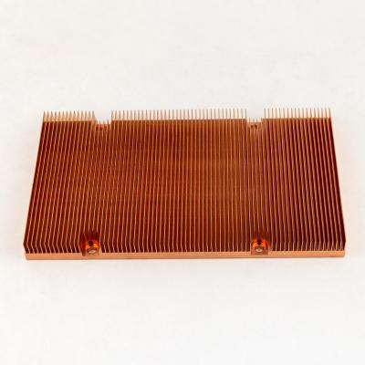 China 120x120mm Silver Copper CPU Cooler Baseplate for sale