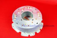 China Custom Aluminum Fin Copper Pipe Heat Sink For Flood Light / Stage Lamp for sale