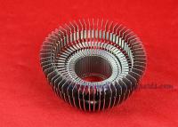 China Bowl Shape Aluminum Stamping Parts Of Fin-Heat Sink For Computer for sale