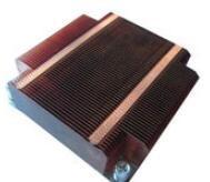 China GS ROHS Aluminum Heat Sinks ,Thin Round Silver Copper Cooling Fin for sale