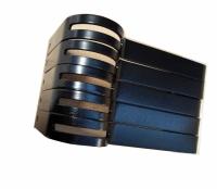 China Aluminum 5052 6061 6063  Metal Stamping Process Frame with Silver / Black Anodize for sale