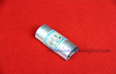 China LED Fluorescent Tube Extruded Aluminum Profiles with Silver Anodize for sale