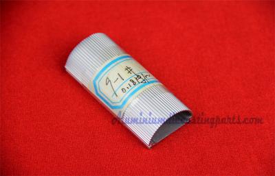 China Short Silver Anodize Aluminum Alloy Extruded Profiles Of LED Fluorescent Tube For Daylight & Sunlight Lamp for sale