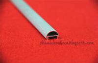 China Long Silver Anodize Aluminum Extruded Products For LED Fluorescent Tube for sale