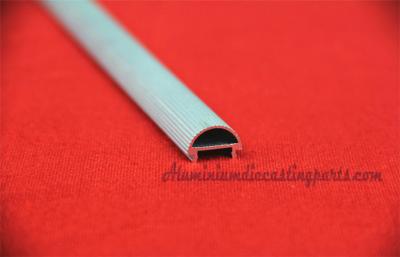 China Long Silver Anodize Aluminum Extruded Products For LED Fluorescent Tube for sale