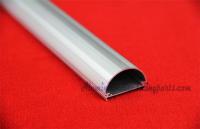 China Long Silver Anodize Aluminum Alloy Extruded Profiles Of LED Fluorescent Tube For Daylight & Sunlight Lamp for sale